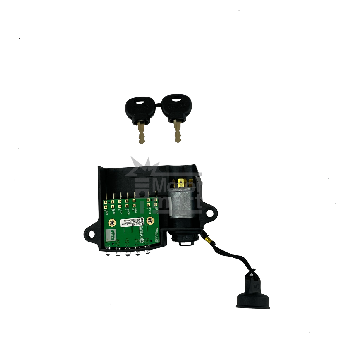 INSTR. BOX 12/24V 5 LEDS/7 TERMINAL — Motor Mart